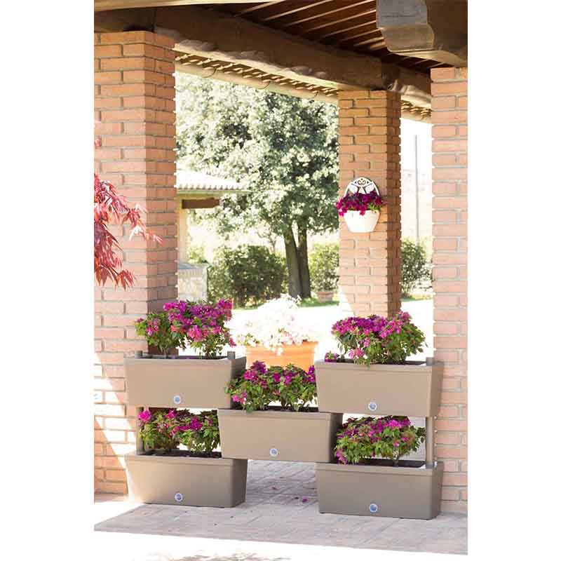 BAMA ITALY Σύνθεση από Ζαρντινιέρες - Σετ 5 τεμαχίων 59x23x27cm (x5 ...