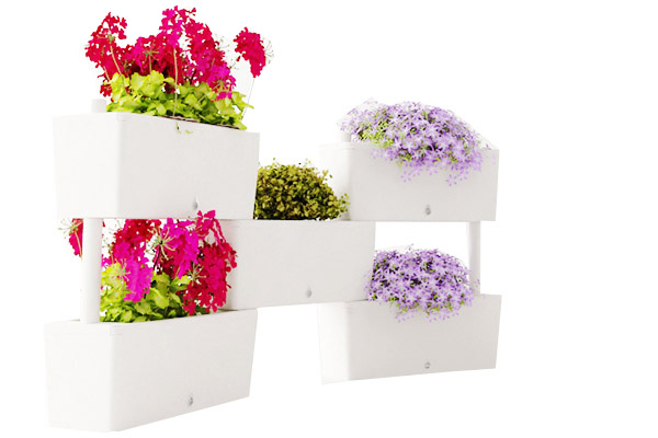 BAMA ITALY Σύνθεση από Ζαρντινιέρες - Σετ 5 τεμαχίων 59x23x27cm (x5 ...