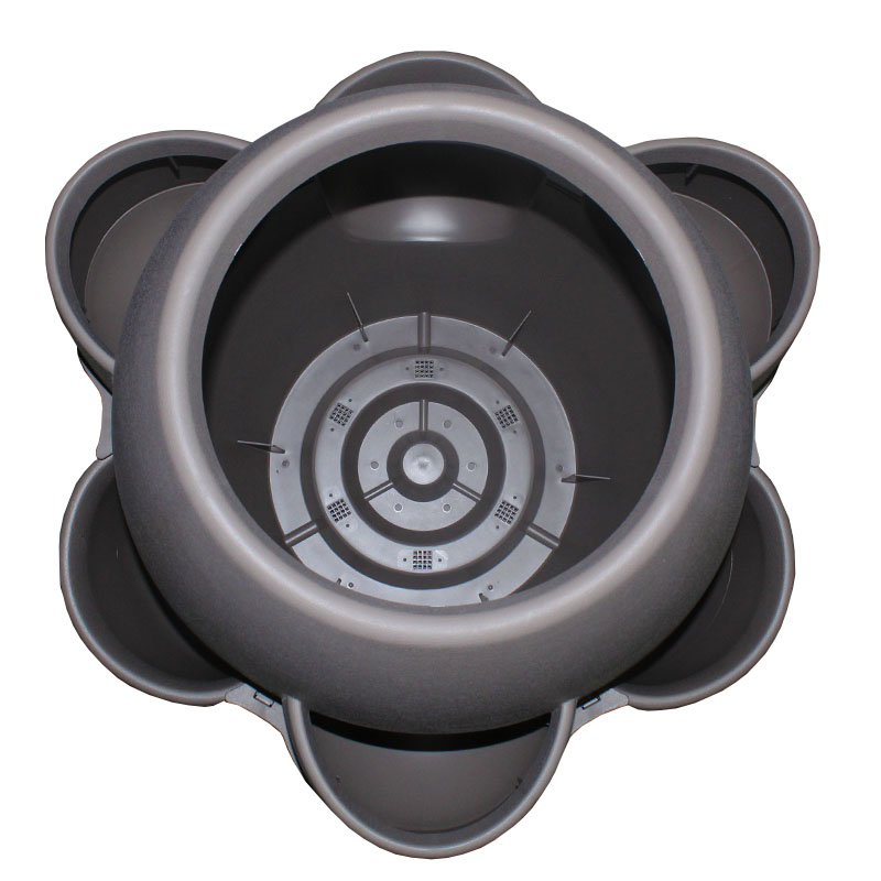 BAMA ITALY Γλάστρα Σύνθεσης XL Ø80x80cm 200lt Πλαστική με Πιάτο 8.2kg ...