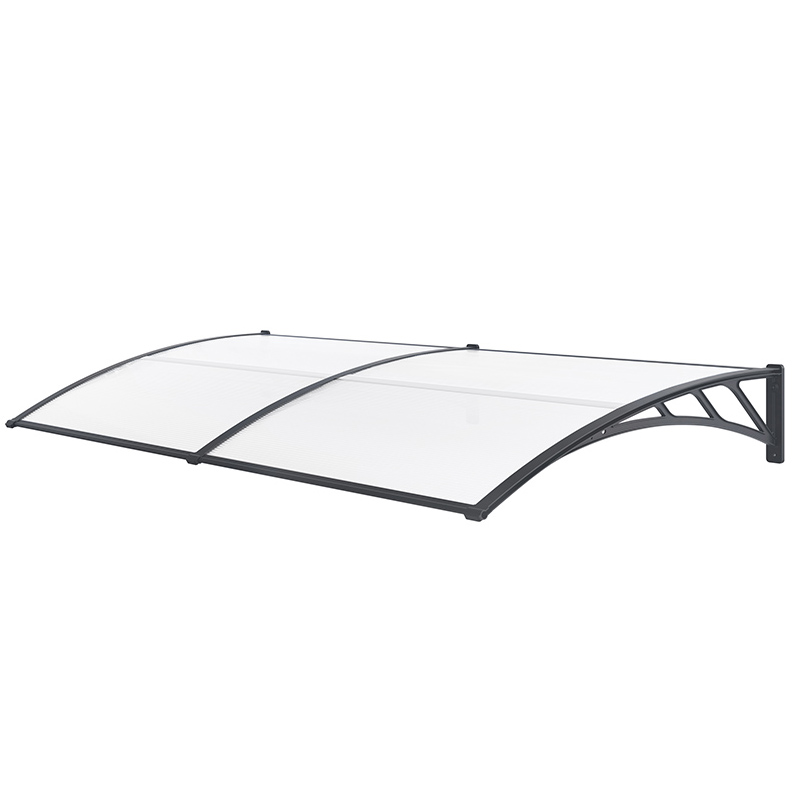 VESTA Στέγαστρο Πόρτας/Παραθύρου 200x100cm Πλαστικό ABS Αλουμίνιο ...