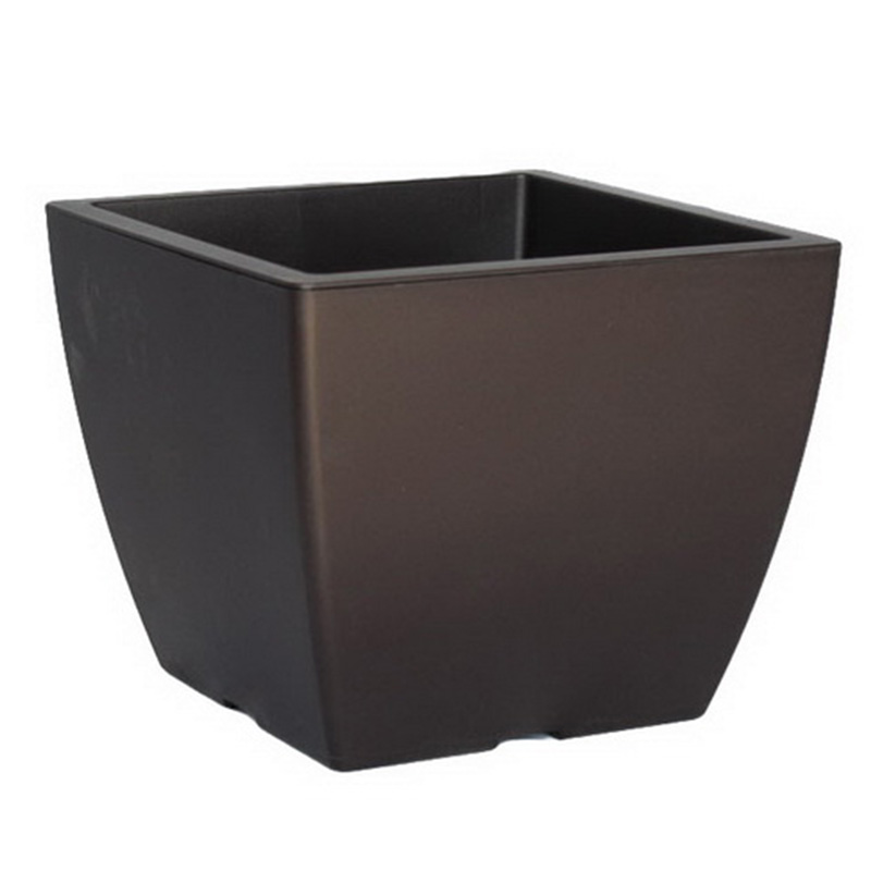 Κασπώ Τετράγωνο 15x15x12.5cm - 2lt Πλαστικό Μπρονζε Ελλάδας | Apo | Snif.gr