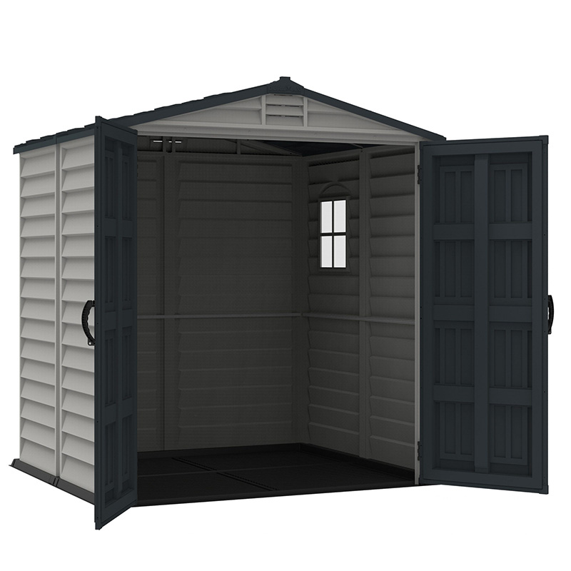 DURAMAX USA Heavy Duty Garden Storage Plastic 7.77m³ 191x191x213cm 70kg ...